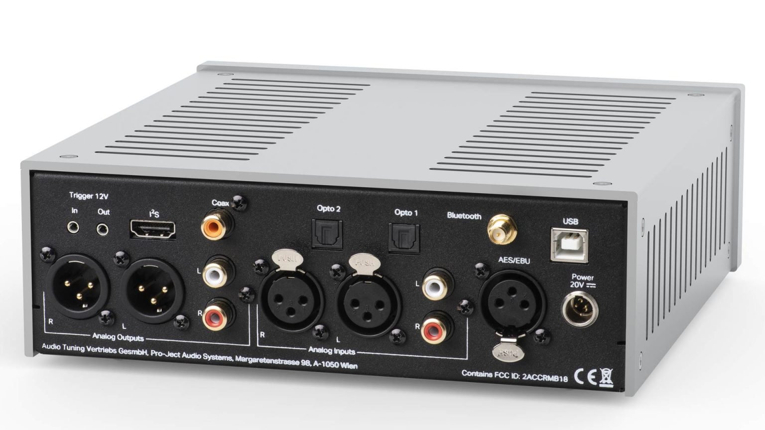 Pro-Ject Audio Pre Box RS2 Digital Preamp w/ DAC & Headphone Amp