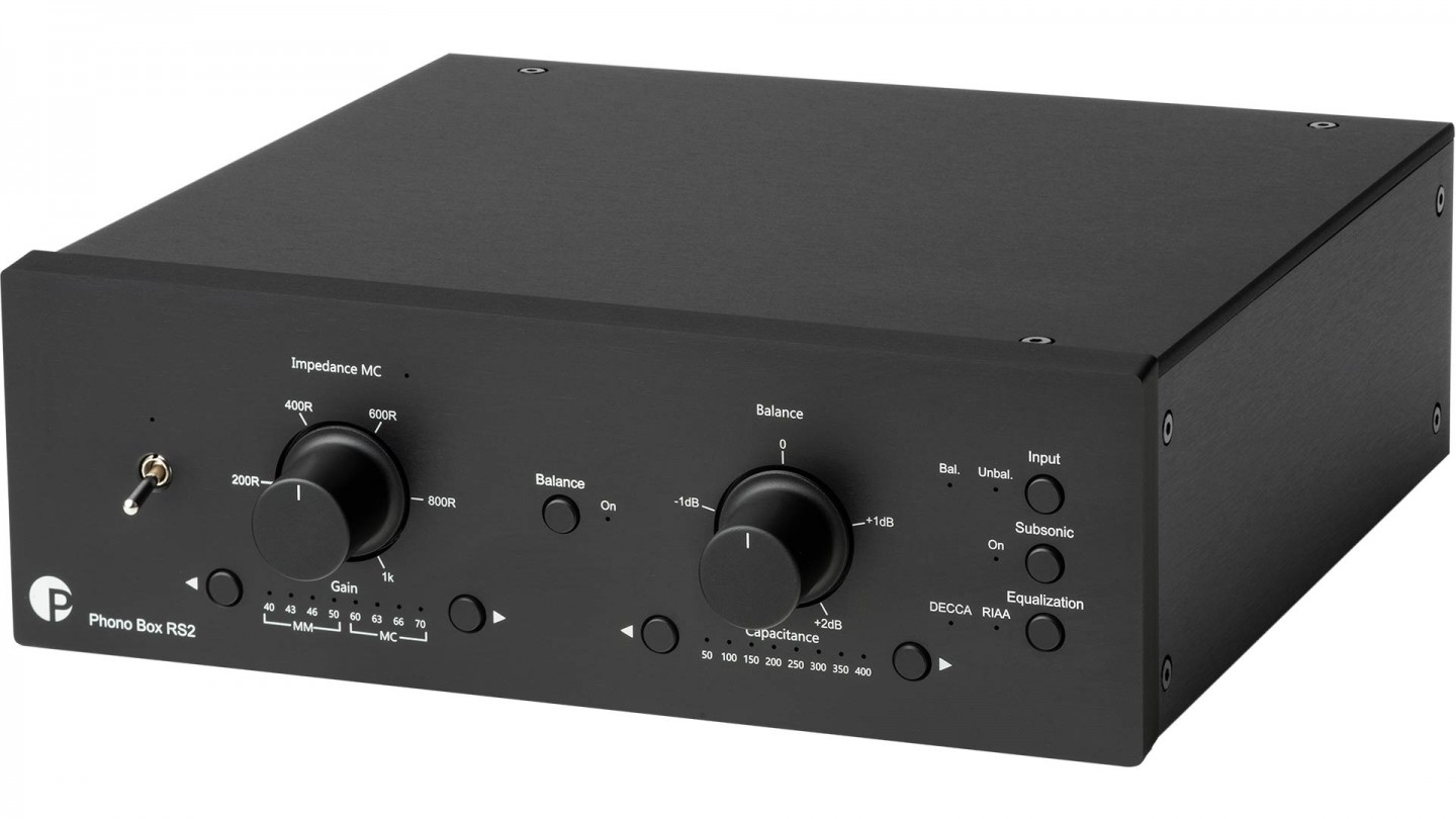 Phono Box RS2 Balanced MM/MC Phono Preamp - Pro-Ject Audio USA