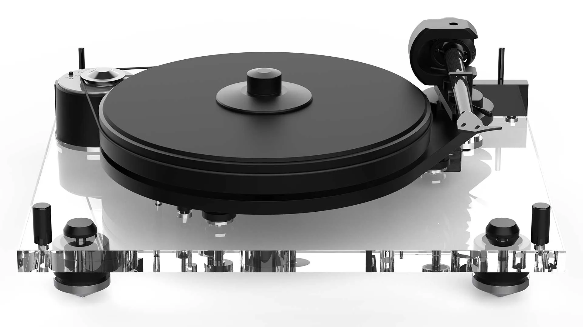 6PerspeX Suspended Turntable w/ Balanced Output - Pro-Ject Audio USA
